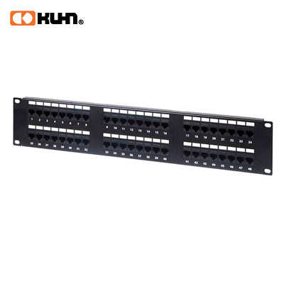 Patch Panel Utp Cat5E 48 Port Pp-48-C5E — Kuhn Soluciones SpA